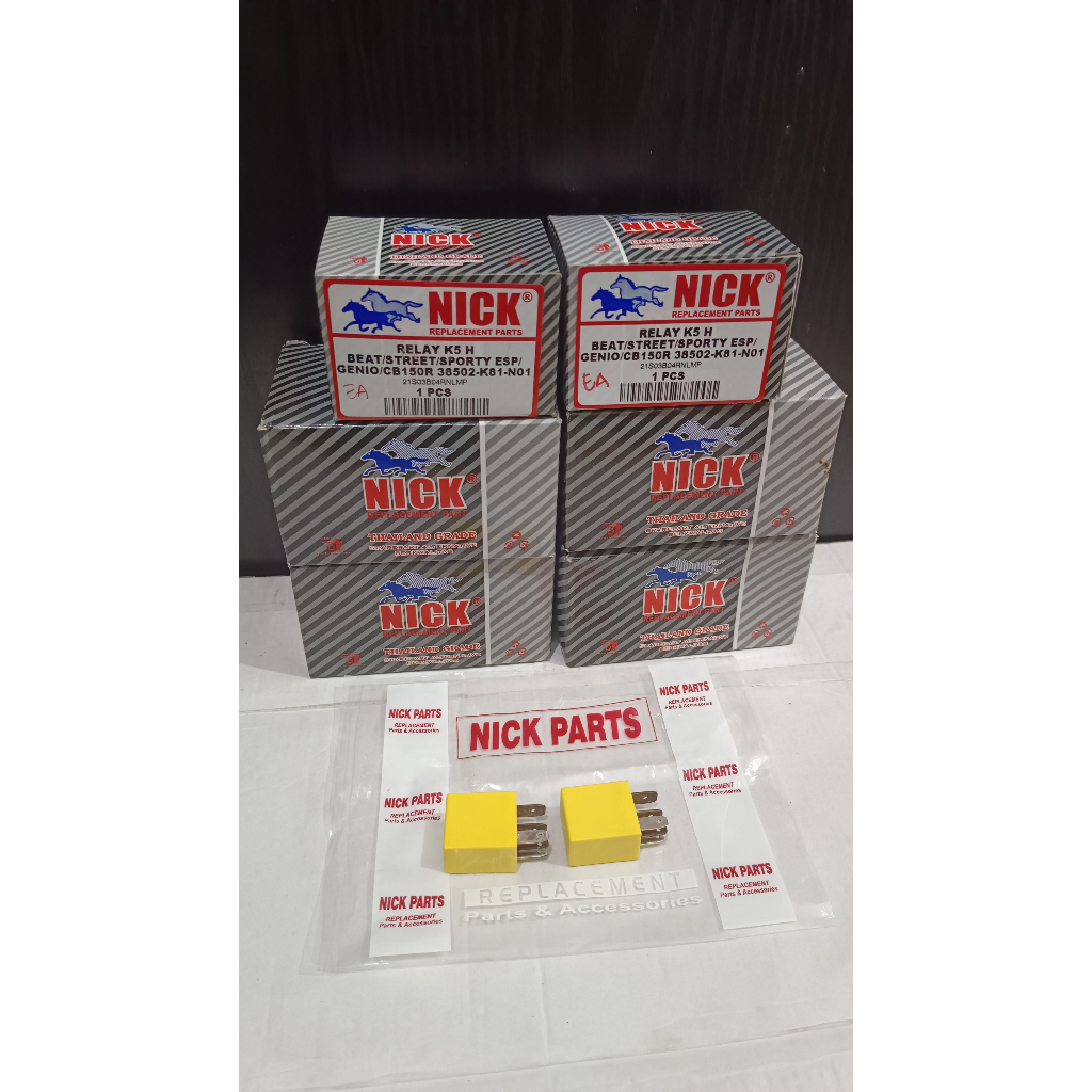 Jual RELAY DENSO 12V KAKI 5 - RELAY KUNING MINI 12V K5 | Shopee Indonesia