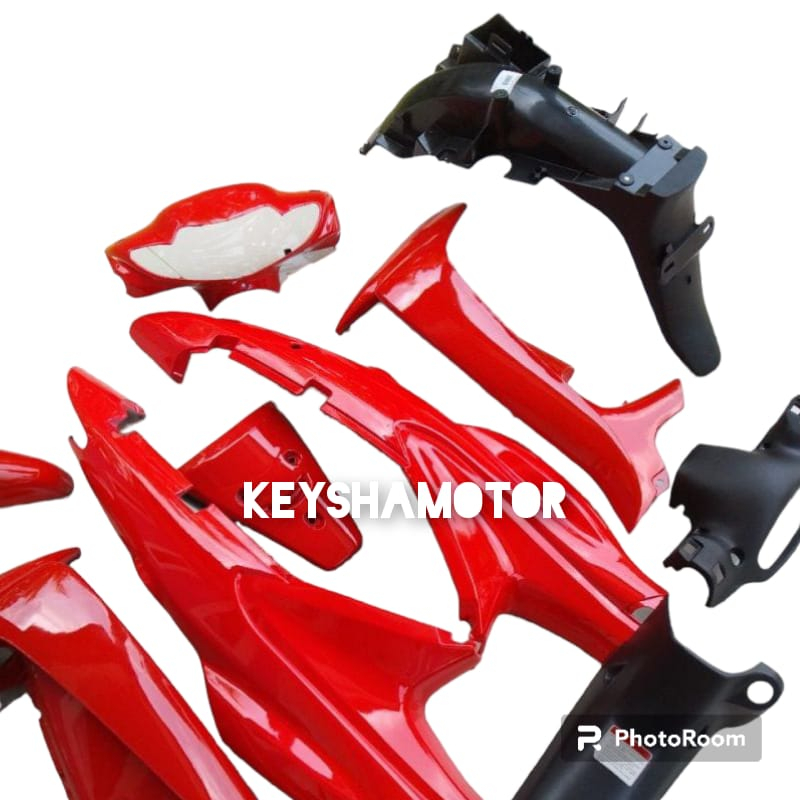 Jual PAKET FULL BODY SUZUKI SMASH LAMA MERAH | Shopee Indonesia