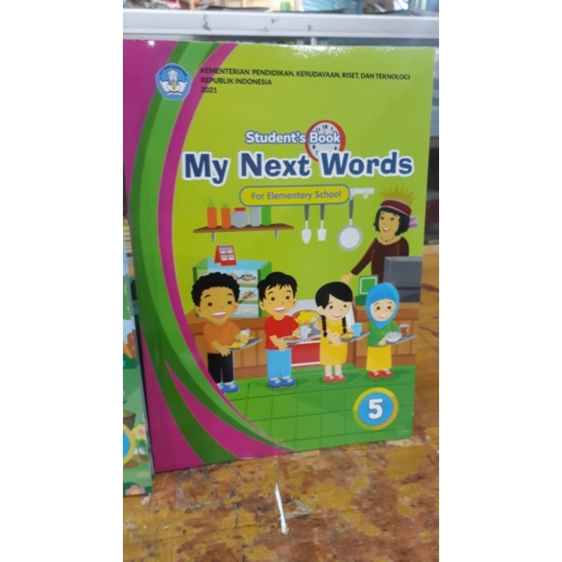 Jual buku paket student book my next words for elementary school kelas ...