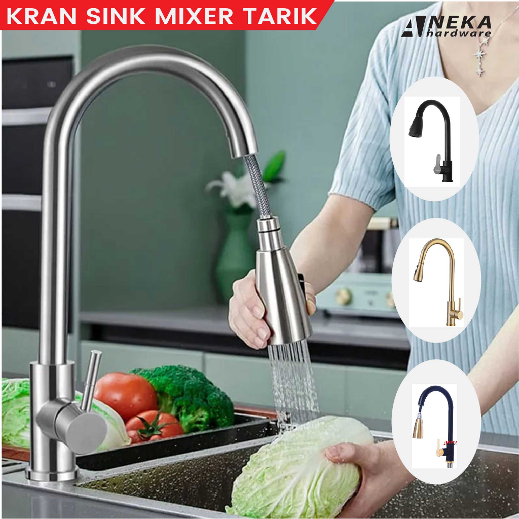Jual Kran Sink Mixer Panas Dingin / Keran Pantry | Shopee Indonesia