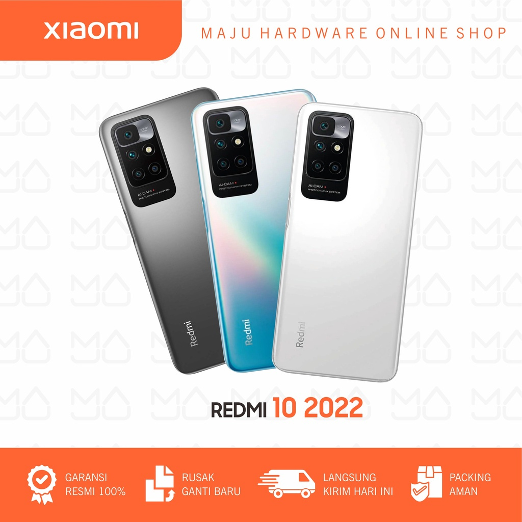Jual Xiaomi Redmi 10 2022 Ram 6/128 GB Garansi Resmi | Shopee Indonesia