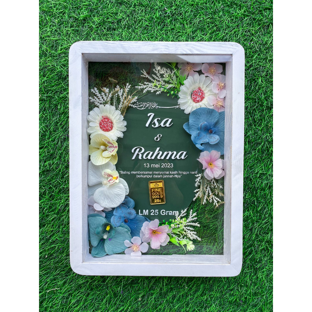 Jual mahar kayu pernikahan |custom Mahar|Mahar uang pernikahan ...