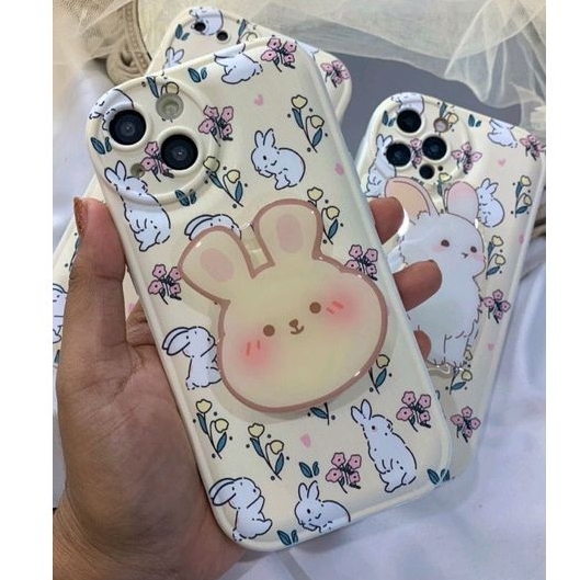 Jual BUNNY CASE FREE GIFT POP SOCKET FOR IP 7-14PROMAX | Shopee Indonesia