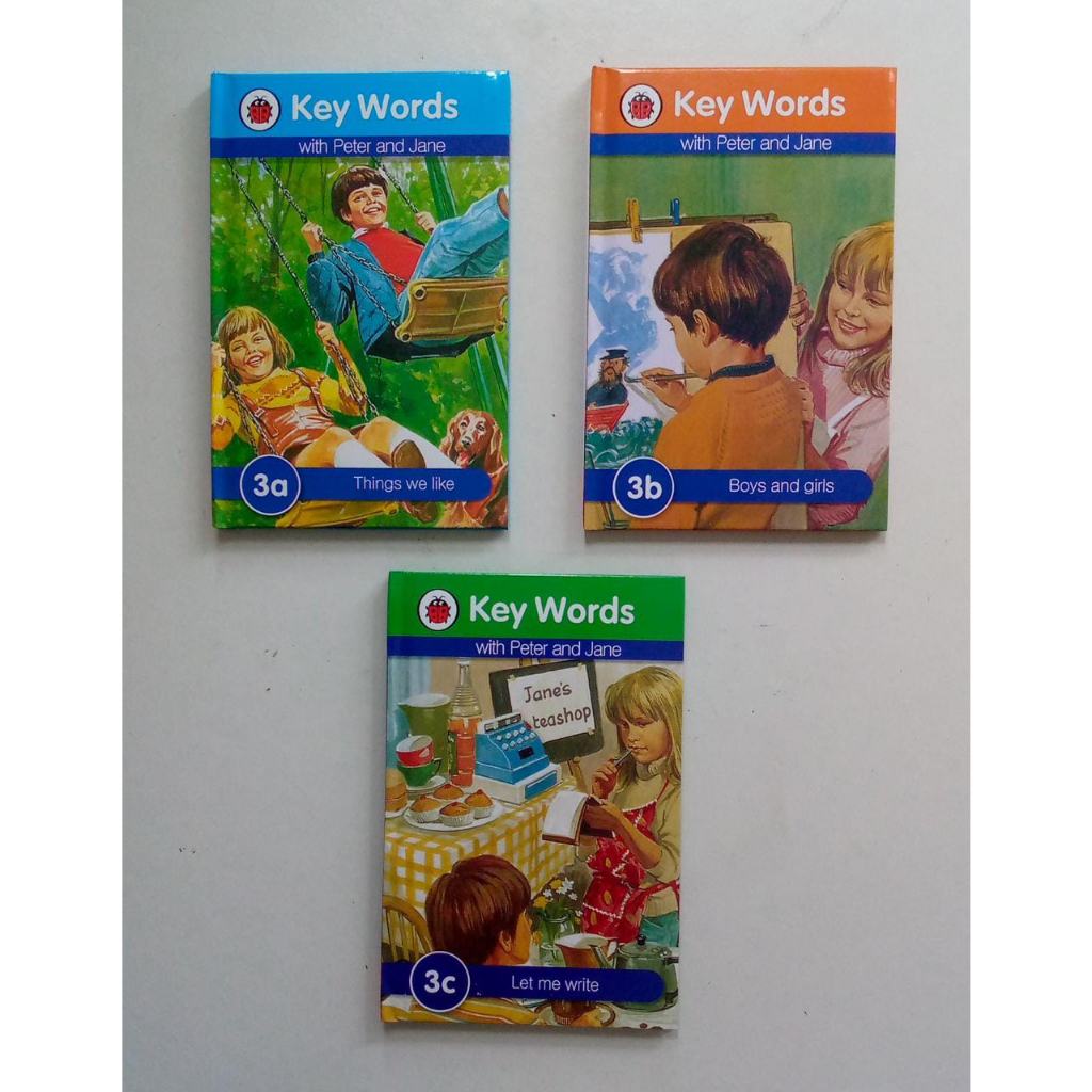 Jual Seri 3 Key Words with Peter and Jane (1 set isi 3 pcs buku ...