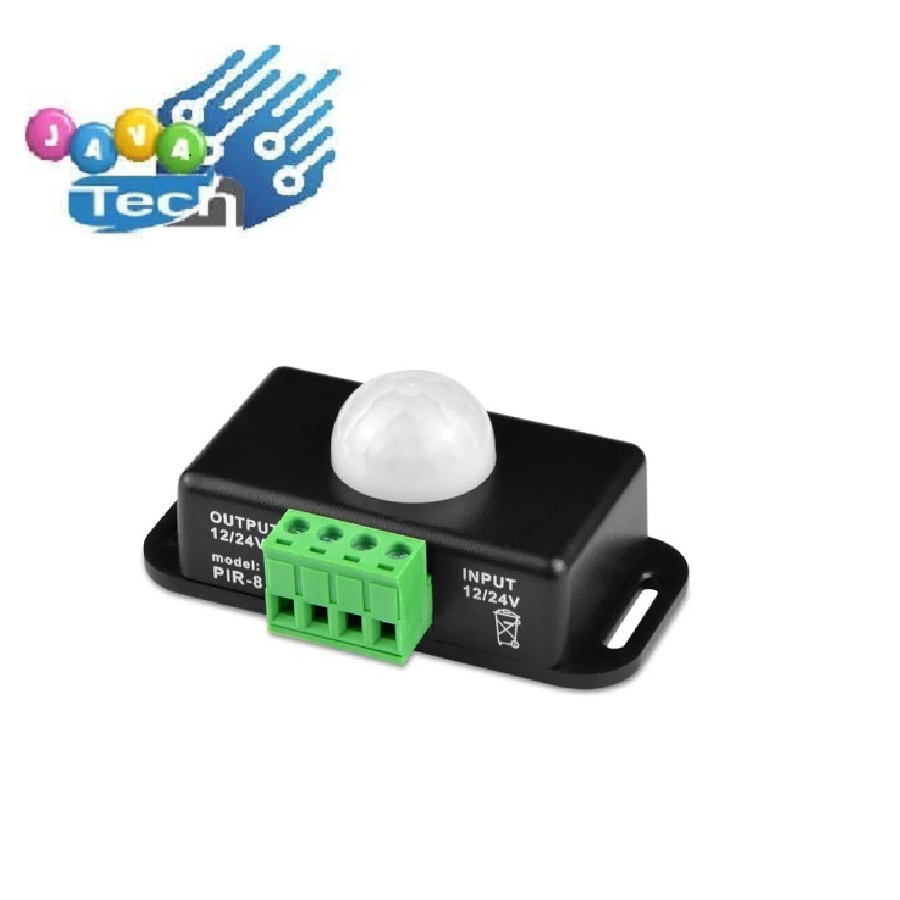 Jual Modul Sersor Gerak PIR DC 12V-24V Motion Detection LED Buzzer ...