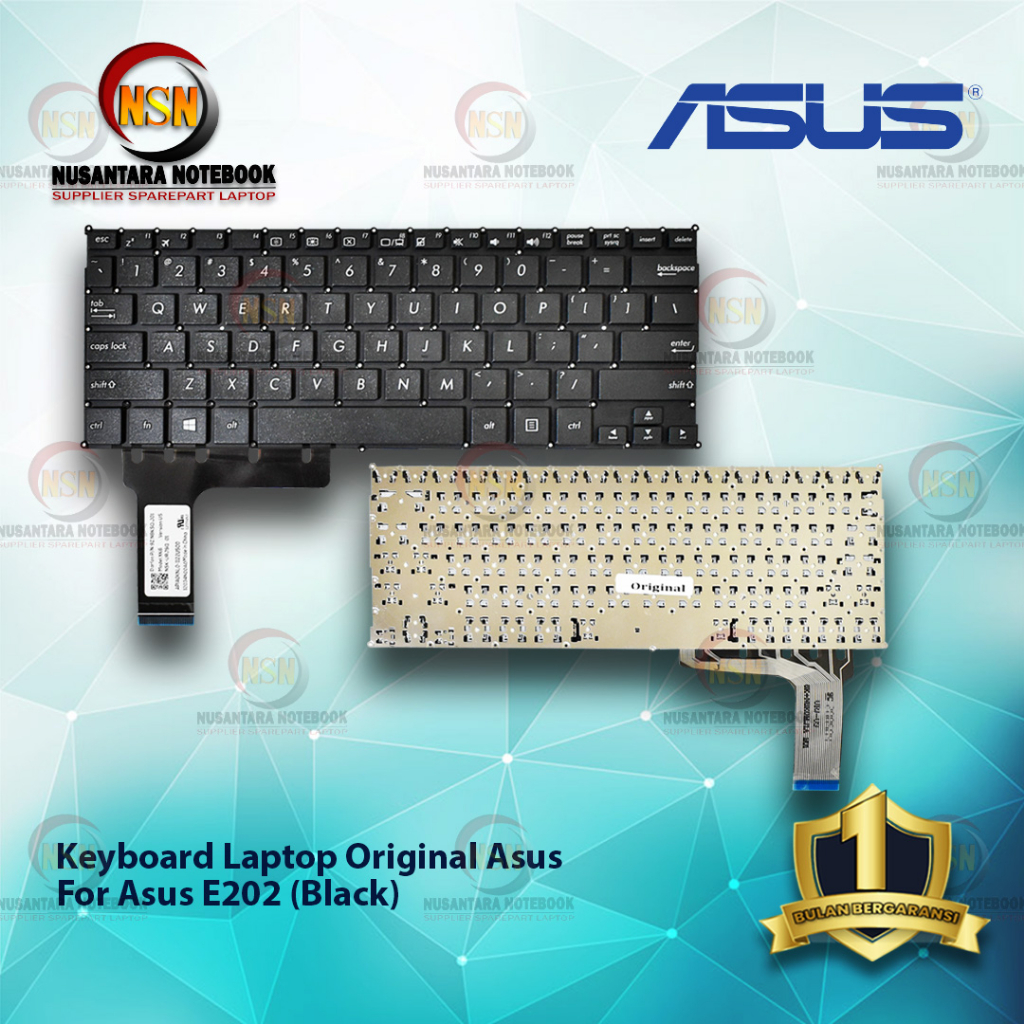 Jual Keyboard Original Laptop Asus For E202S E202SA E202M E202MA ...