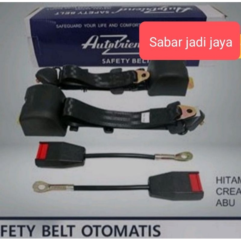 Jual safety belt otomatis seat belt mobil mega carry | Shopee Indonesia
