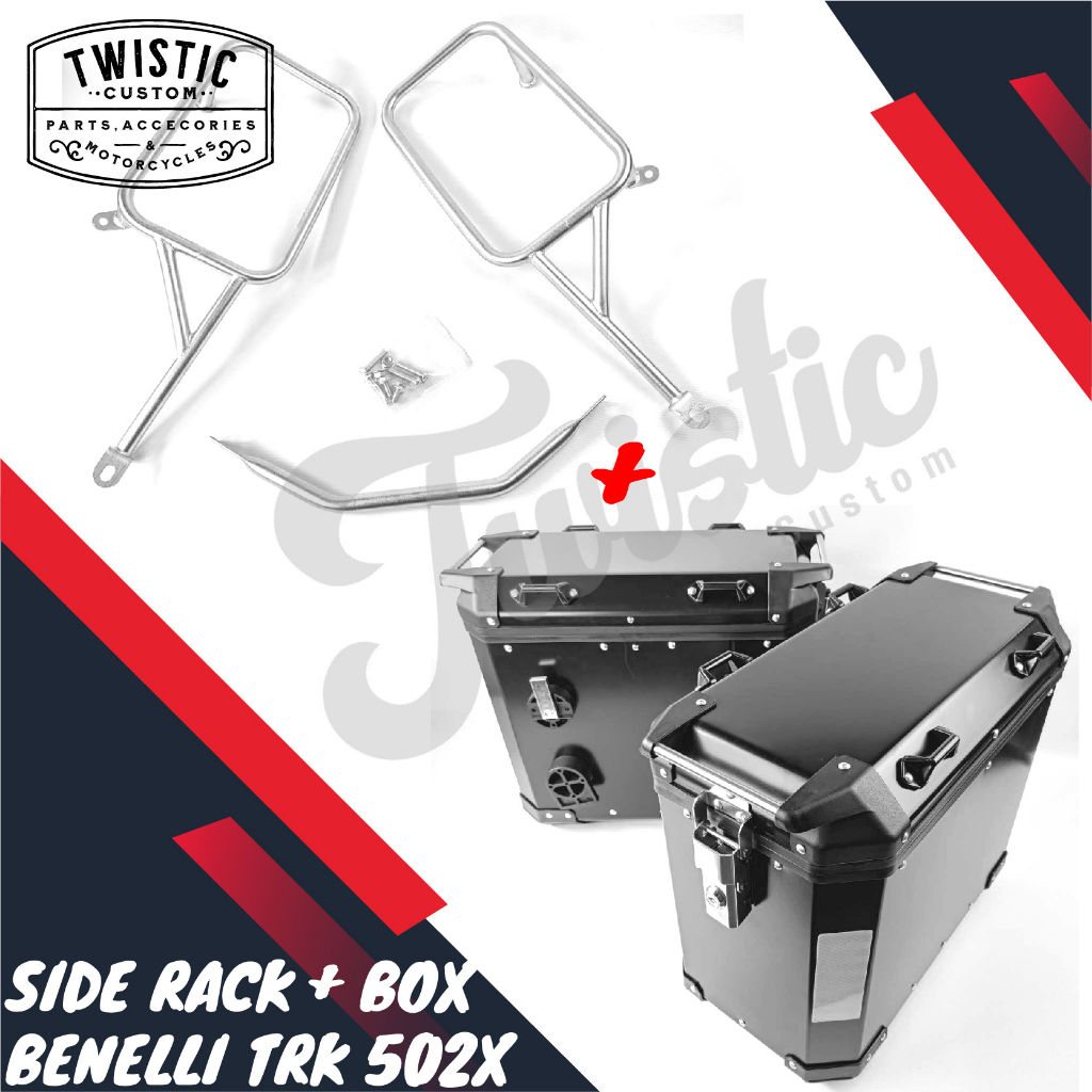 Jual Side Box Samping Pannier Rack Bracket Motor Benelli TRK502X TRK ...