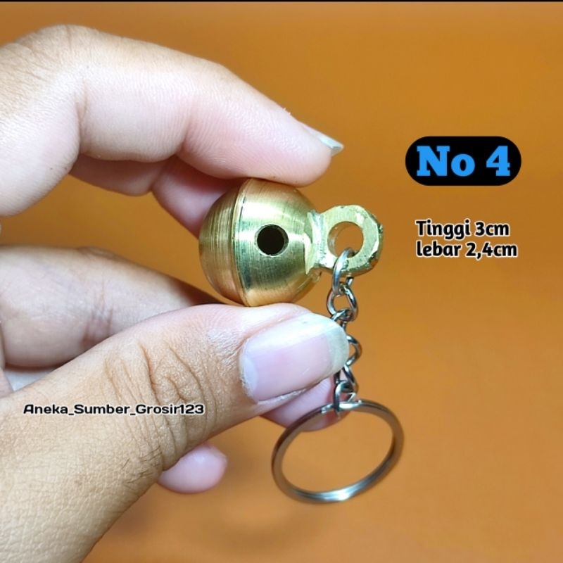 Jual Klintingan kuningan krincingan Lonceng bahan kuningan pakai Ring ...
