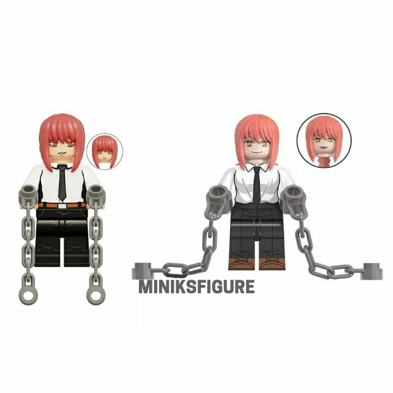 Jual Mainan Balok Susun Minifigure Makima | Control Devil Chainsaw Man ...