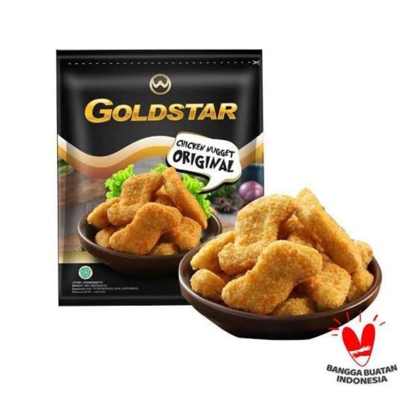 Jual [500gr] GOLDSTAR Chicken Nugget Ori | Pok Pok | Karaage | Shopee Indonesia