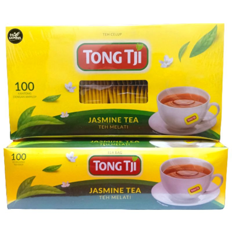 Jual Teh Celup Tong Tji Jasmine Tea Teh Melati (Isi 100 Amplop ...