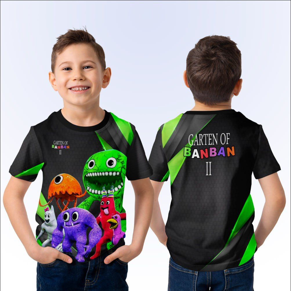 Jual KAOS ANAK BAJU JERSEY ANAK GARTEN OF BANBAN FULL PRINTING | Shopee ...