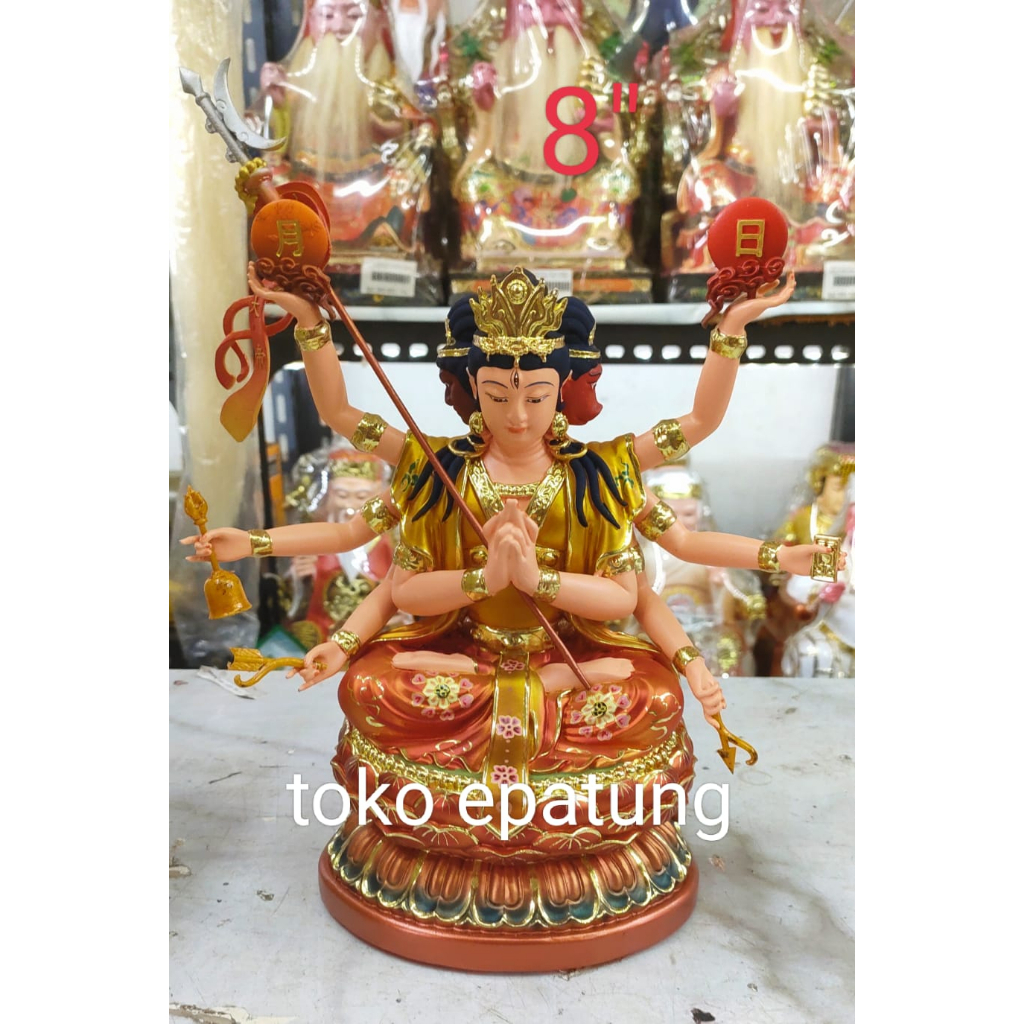 Jual patung dewi tao mu / dao mu / do mu / domu fiber 8 inch | Shopee ...