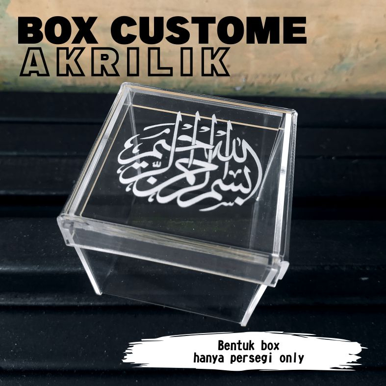 Jual BOX CUSTOM AKRILIK FULL BENDING AKRILIK 2 MM | Shopee Indonesia