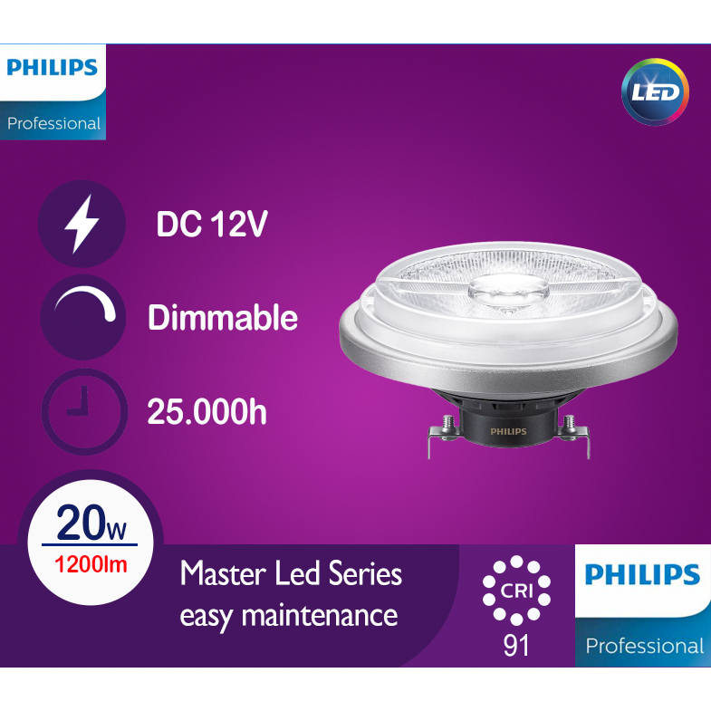 Jual Philips Master Led LV AR111 20W Lampu Sorot AR111 20W | Shopee ...