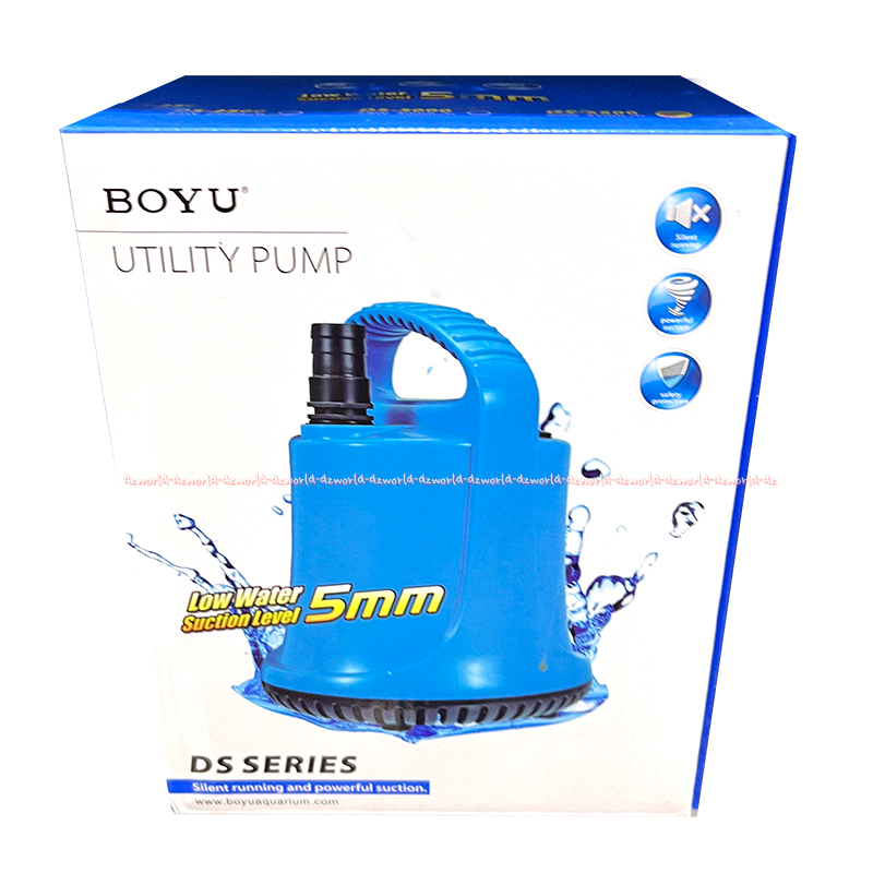 Jual Boyu Utilty Pump 5mm Ds-3500 60watt Pompa Aquarium Submersible Ds ...