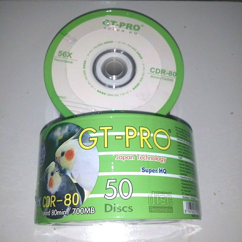 Jual CD-R GT-PRO HQ // CDR GT PRO HQ // CD R GTPRO HQ Original | Shopee Indonesia