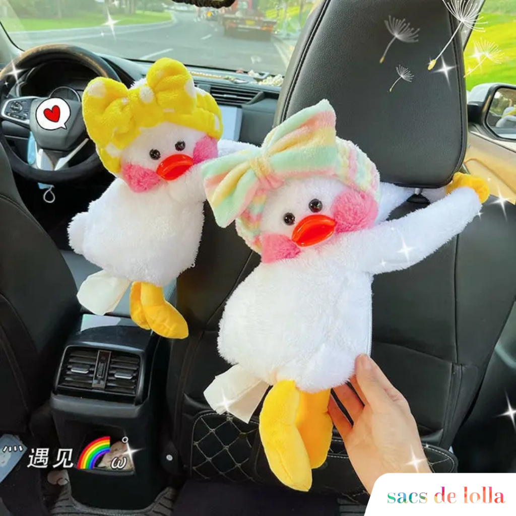 Jual 【SDL】Tempat Tisu Boneka Bebek Gantung / Kotak Tisu Mobil Boneka ...