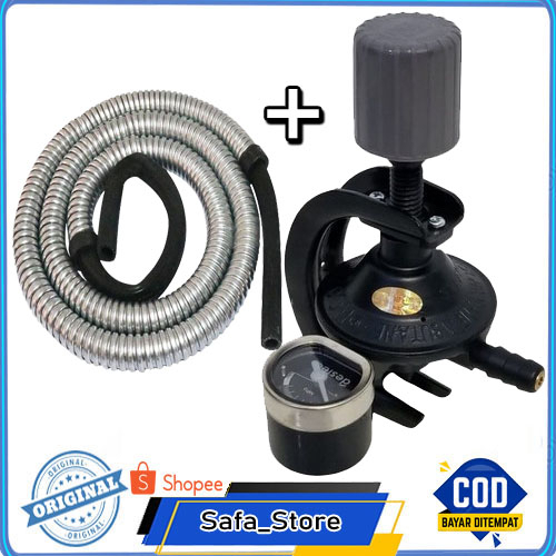 Jual Regulator Gas Destec Free Selang Gas Super Mantap SNI | Shopee ...
