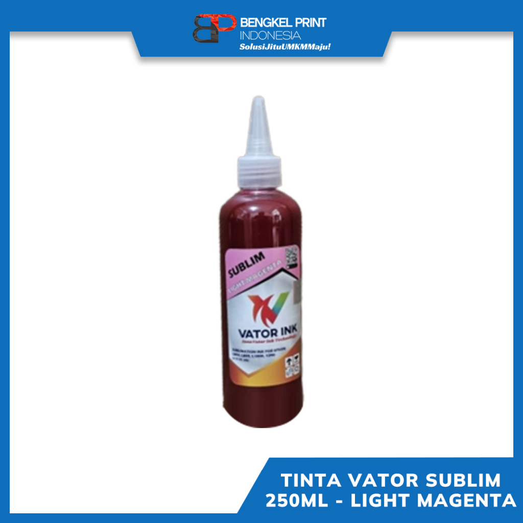Jual TINTA SUBLIM VATOR INK 250ml SUBLIMATION | SABLON KAOS | SABLON ...