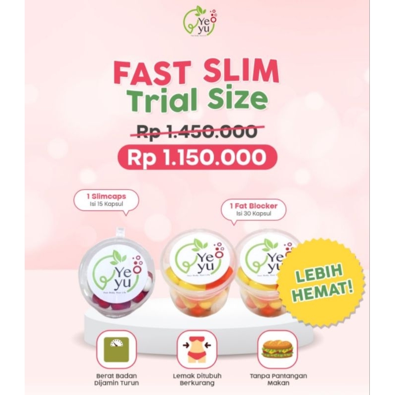 Jual Fast Slim ( Trial Size ) | Shopee Indonesia