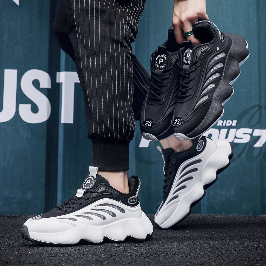 Jual Sepatu Cowok Hitam Sepatu Pria Trendy Fashionable Sepatu Top Keren ...