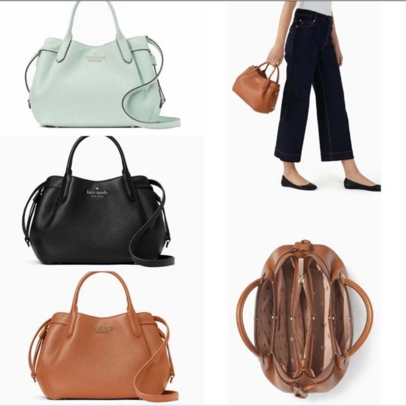 Jual KATE SPADE DUMPLING SMALL SATCHEL PEBBLEDLEATHER ORIGINAL | Shopee ...