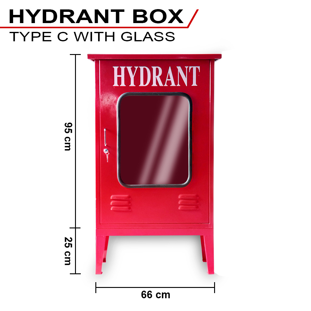 Jual Hydrant Box Type C Dengan Kaca - 66 x 20 x 95 cm - Powder Coating ...