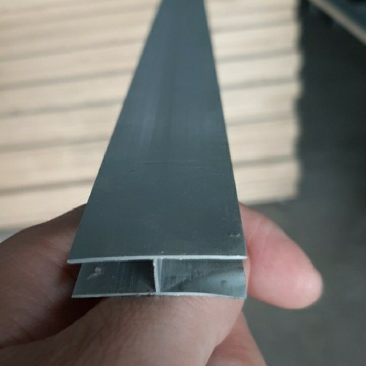 Jual Lis Policarbonate Sambungan profil H / profil U Alumunium | Shopee ...