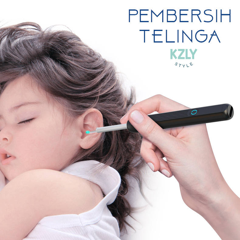 Jual KZLY STYLE / KOREK KUPING LED SMART VISUAL EAR STICK HD ENDOSCOPE ...