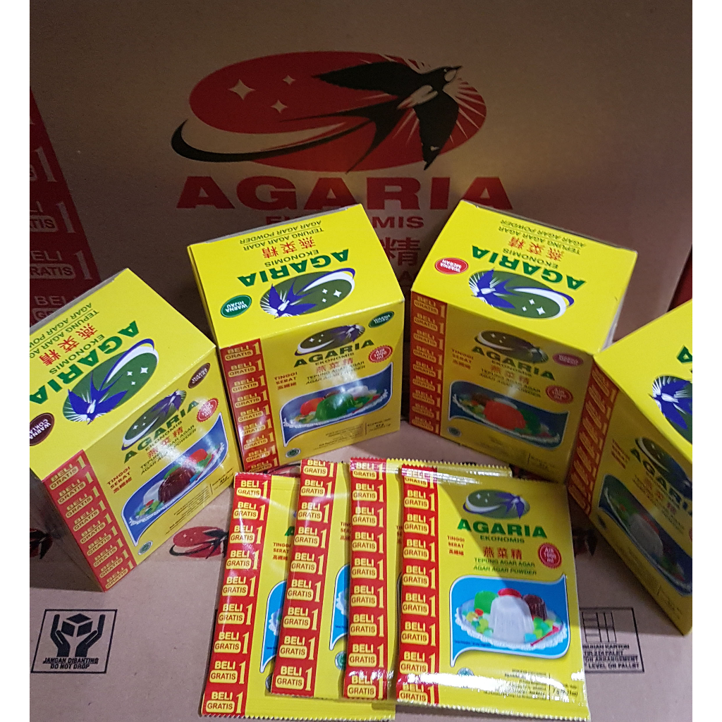 Jual Agaria Tepung Agar agar/pcs Swallow Rajawali (1PCS) | Shopee Indonesia