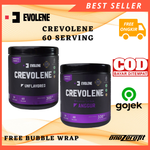 Jual CREVOLENE CREATINE EVOLENE Anggur Grape 330gr 330 gr gram | Shopee ...