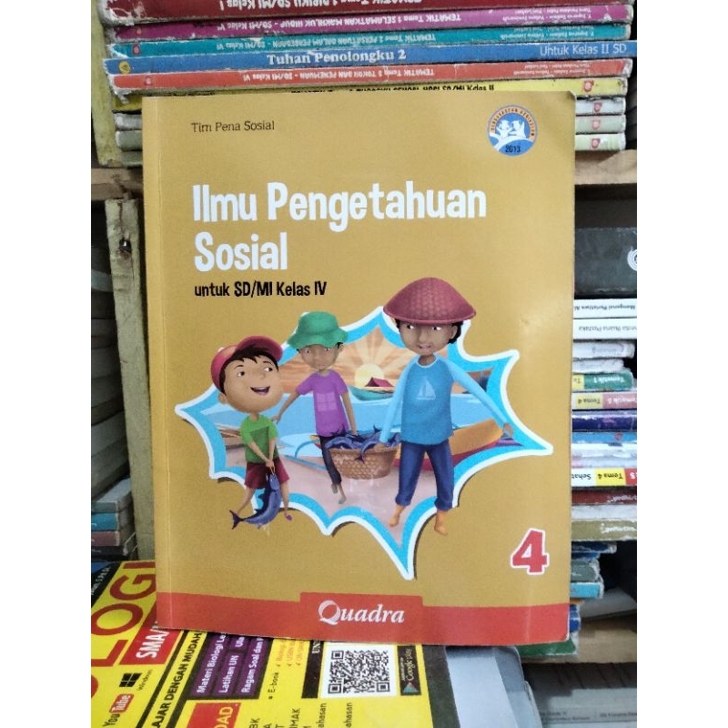 Jual BUKU IPS/ILMU PENGETAHUAN SOSIAL KELAS 4/IV SD/MI QUADRA | Shopee ...