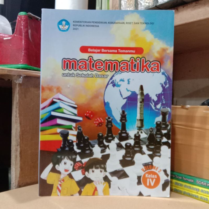 Jual BUKU PAKET MATEMATIKA KELAS 4 SD VOLUME 2 - KURIKULUM MERDEKA ...