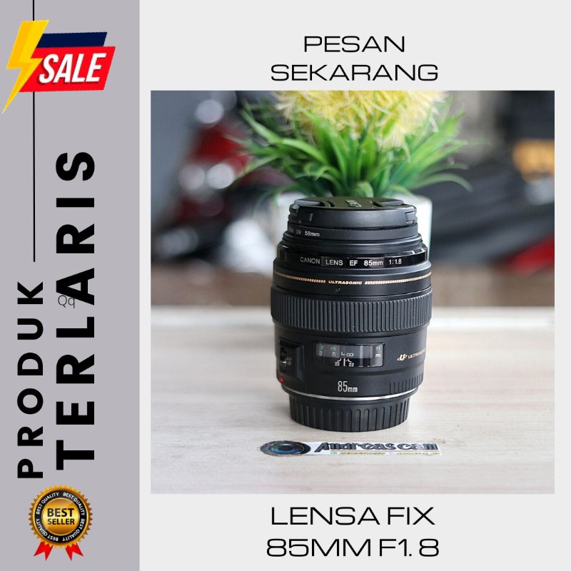 Jual LENSA FIX CANON 85MM F1.8 BOKEH MULUS TAJAM TINGGAL PAKAI | Shopee Indonesia