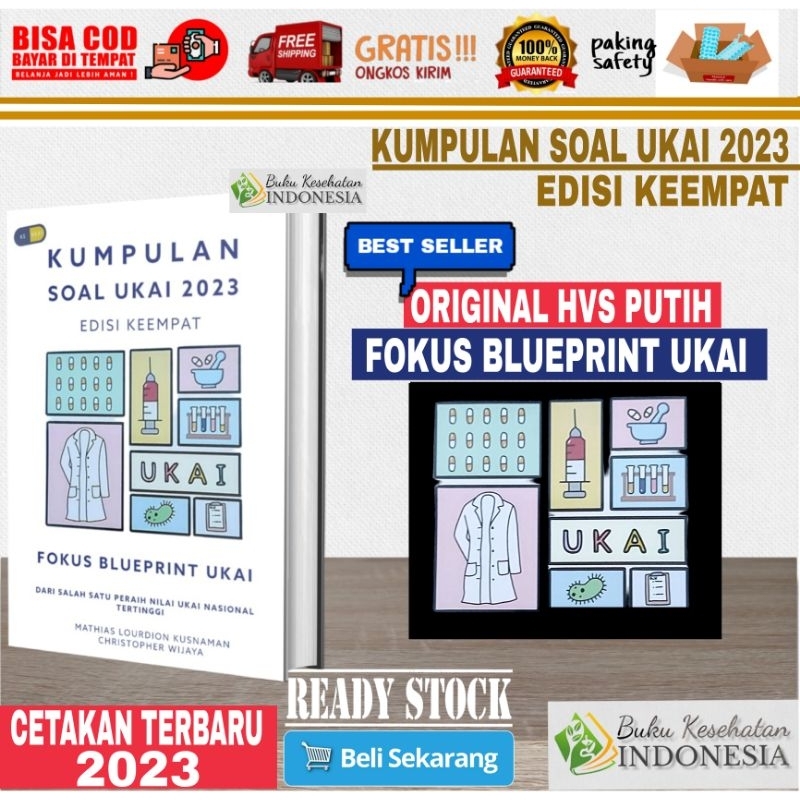 Jual KUMPULAN SOAL UKAI 2023 EDISI 4 EXPERT PHARMACIST EDISI 8 MODUL BELAJAR OBAT 2022 BUKU ...
