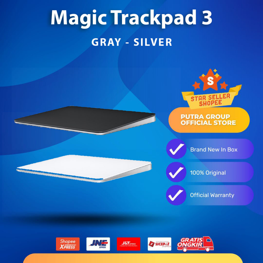 Jual Apple Magic Trackpad 2 / 3 / Multi-Touch Surface Black White iPad ...