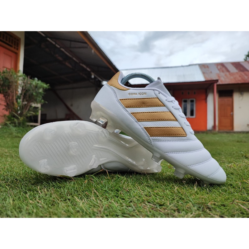 Jual sepatu bola adidas Copa Icon Special Edition FG Ftwr White Gold ...