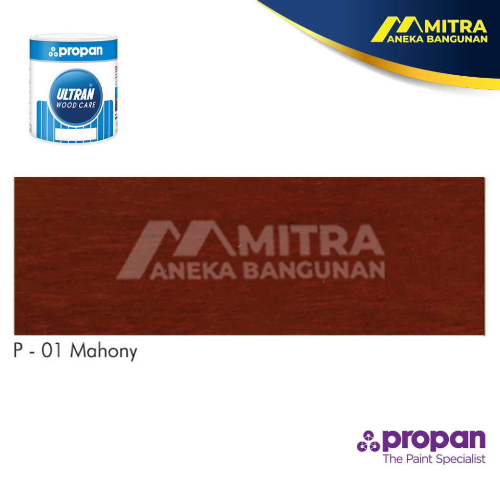 Jual ULTRAN PROPAN P01 1 LITER / POLITUR VERNIS WARNA KAYU / PELITUR ...