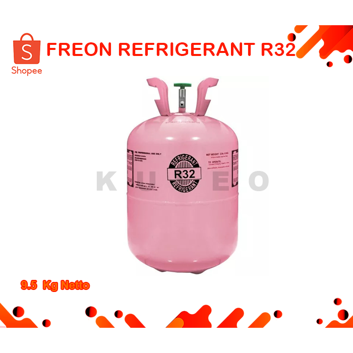 Jual Freon AC R32 REFRIGERANT 9,5 Kg / Freon Refrigerant R 32 | Shopee Indonesia