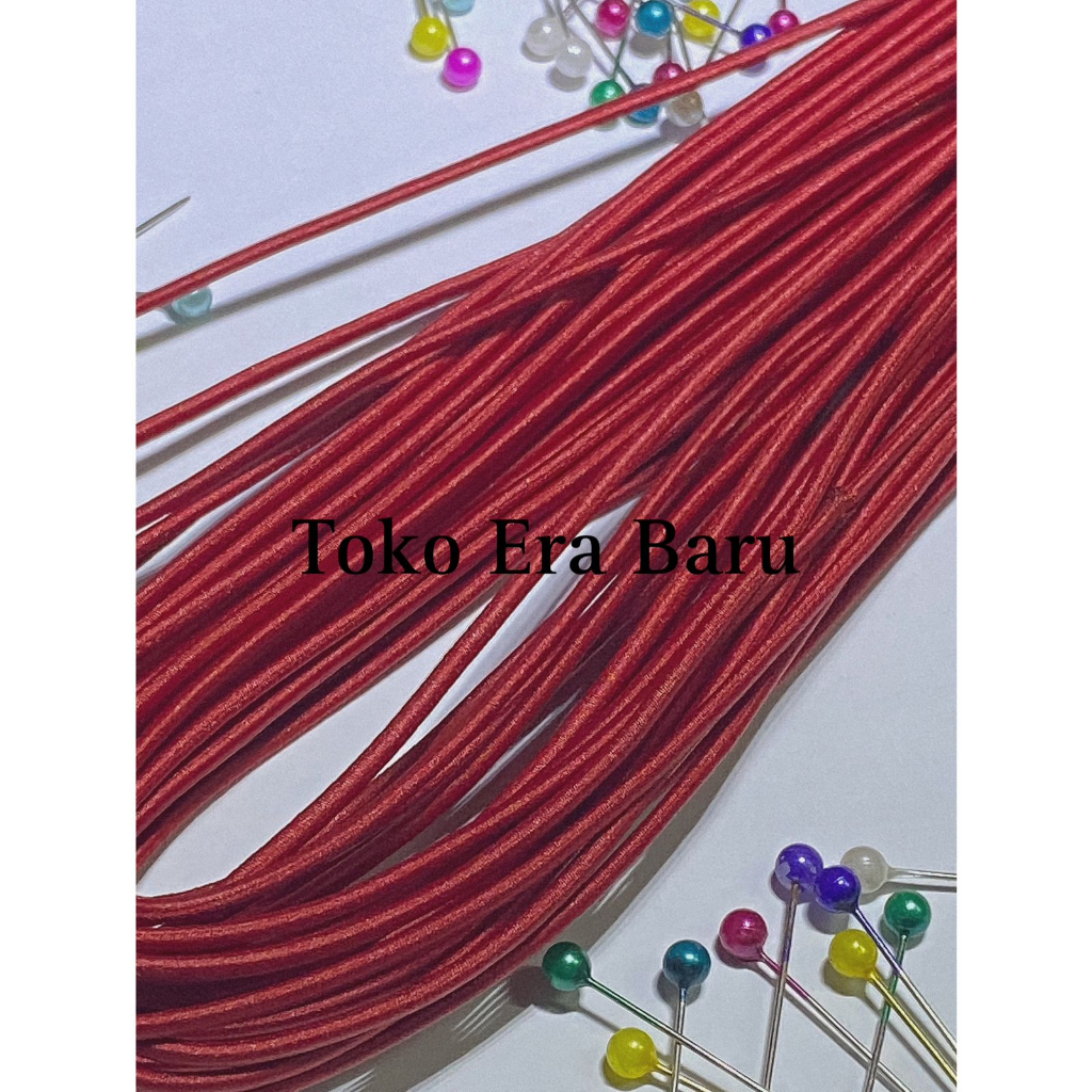 Jual TALI ELASTIS POLOS TALI SENGKELIT-TALI KARET -TALI KANCIING-MASKER ...