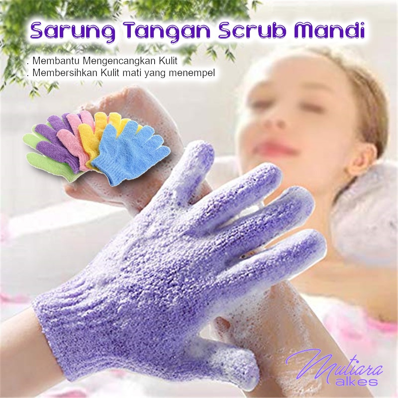Jual Sarung Tangan Scrub Mandi Serbaguna Shower Scrubber Exfoliating ...