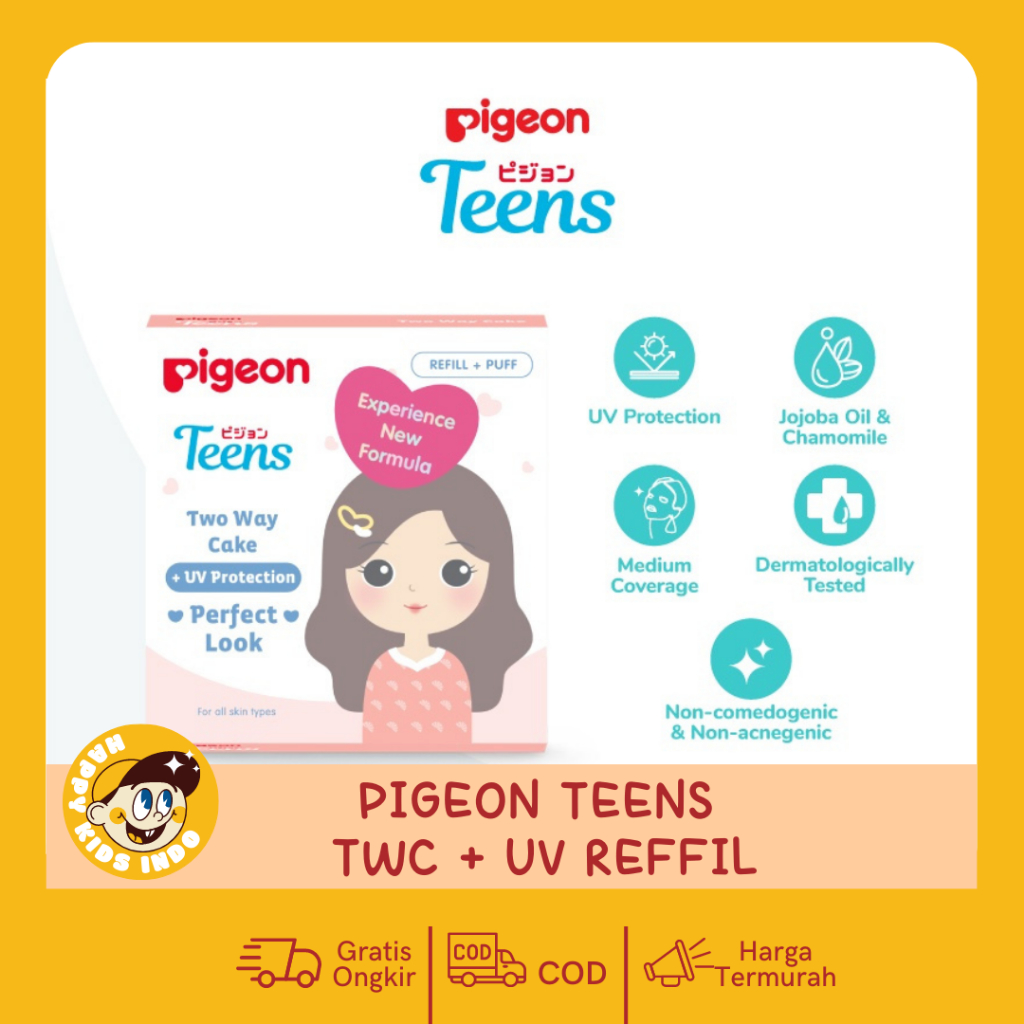 Jual PIGEON TWC + UV PRO ( REFILL ) 14GR - BEDAK TABUR REMAJA WANITA ...