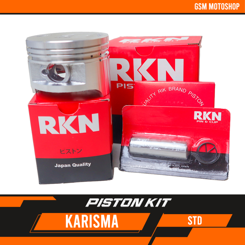 Jual Piston Kit Karisma OS STD RKN / Piston Set Karisma / Piston Rkn ...