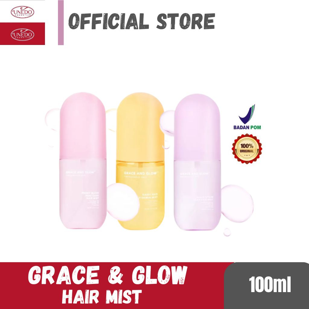 Jual GRACE & GLOW Hair Mist Vitamin Rambut | Shopee Indonesia