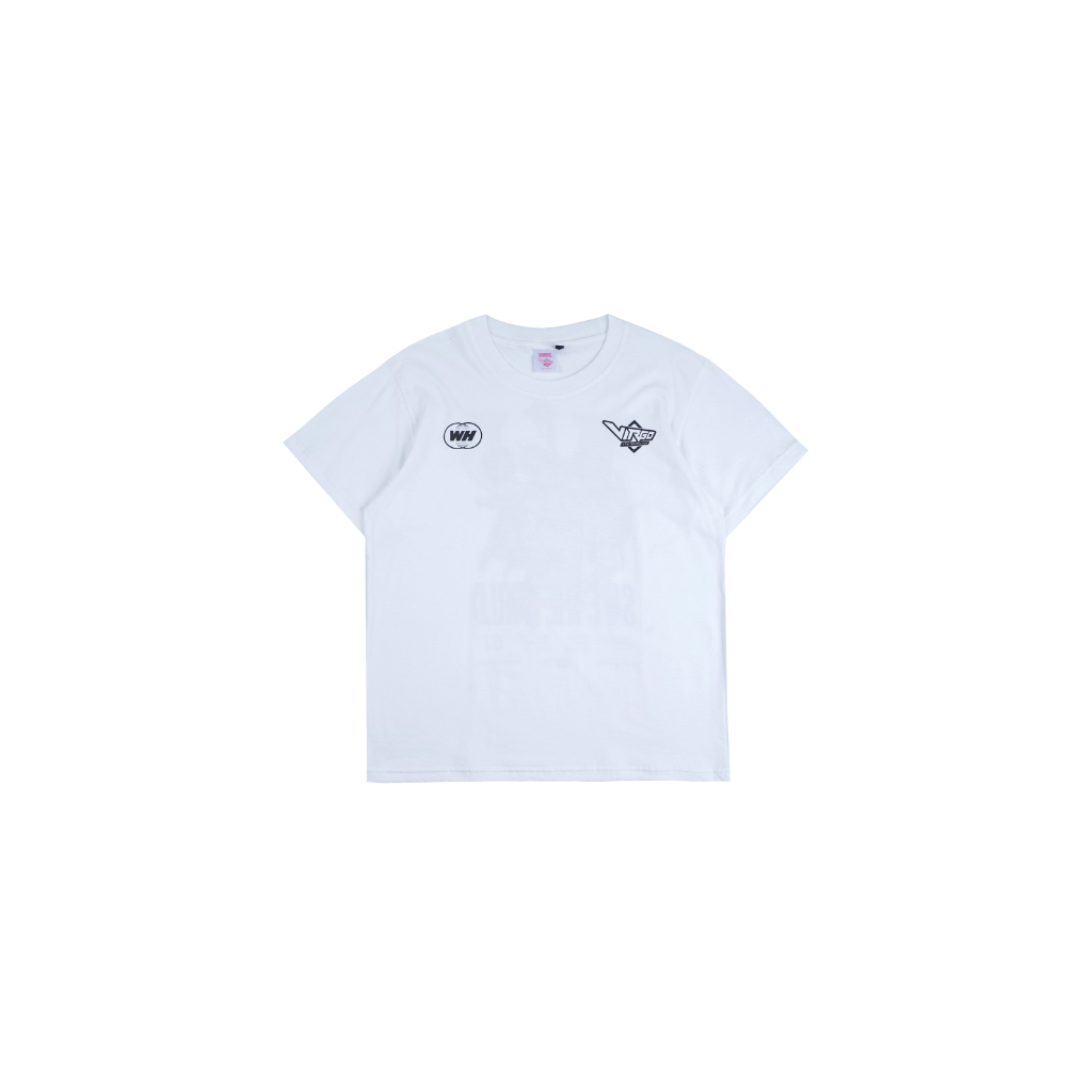 Jual Wormhole x Virgo And The Sparklings Band Kaos Merch White | Shopee ...