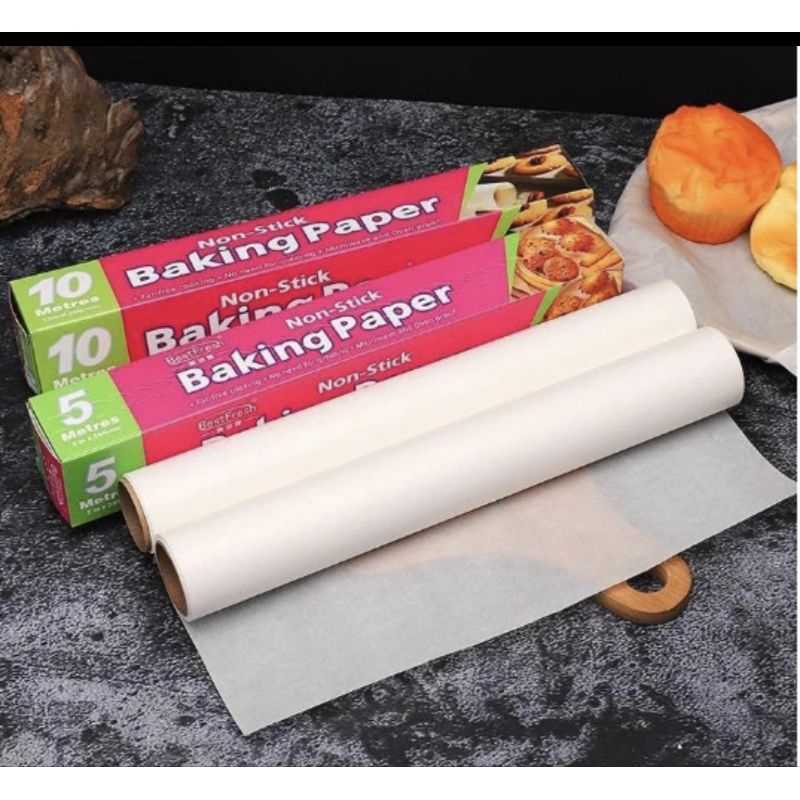 Jual Kertas Roti / baking paper 30cm x 5m | Shopee Indonesia