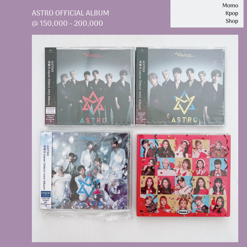 Jual ASTRO Official Japan Album Venus FM2018 | Shopee Indonesia