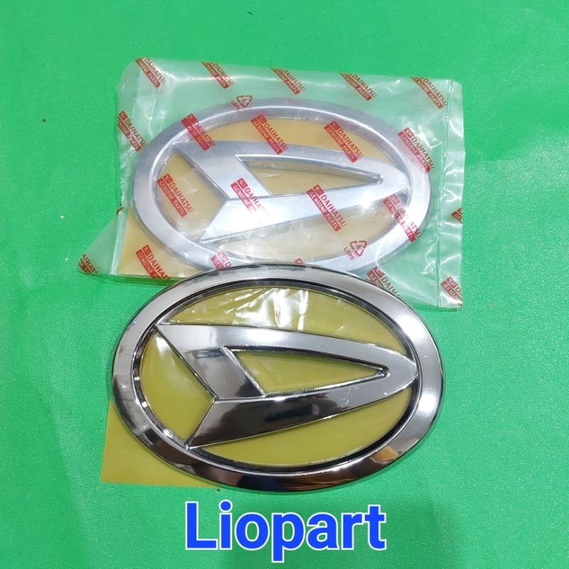 Jual logo emblem Daihatsu 13 cm mobil Alya Terios Xenia original ...